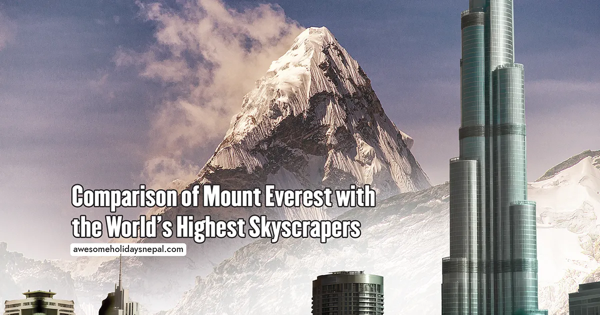 Mount Everest Height Compared to Buildings: Fun Facts to Know