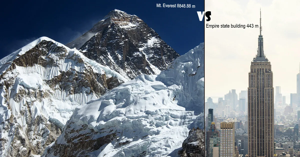 Mount Everest Height Compared to Buildings: Fun Facts to Know